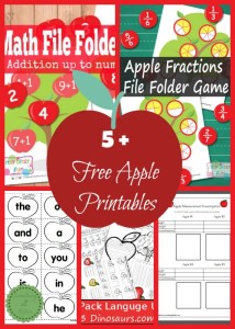 Free Apple Printables for Elementary Students