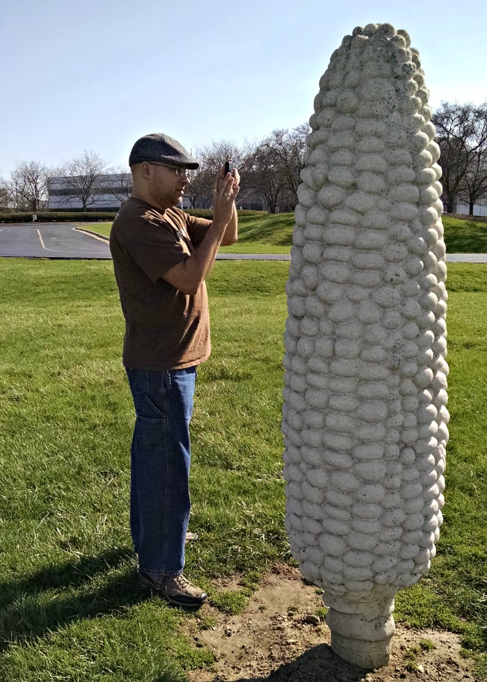 Road Trip Attraction: Concrete Field of Corn Dublin, Ohio # ...